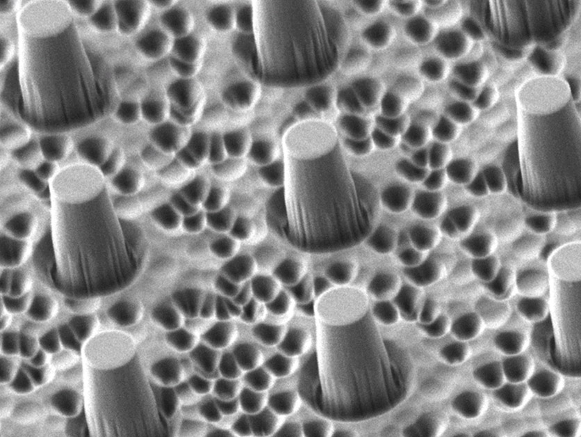 Electron Microscope Water Molecule Electron Microscope Water Molecule